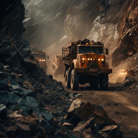 Premium Ai Image Mining Ai Generated Image