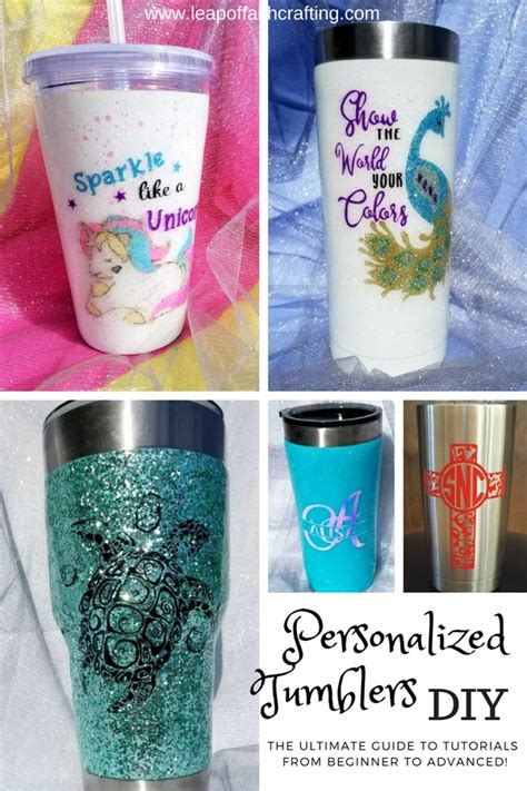 How To Easily Make Your Own Personalized Yeti Cups Or Tumblers Leap Of Faith Crafting