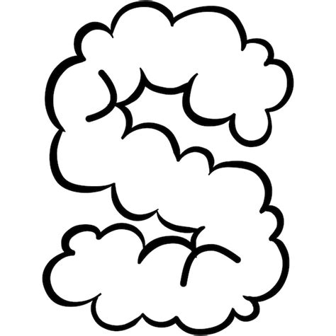 Premium Vector Vector Illustration Symbol Alphabet S Bubble Cloud