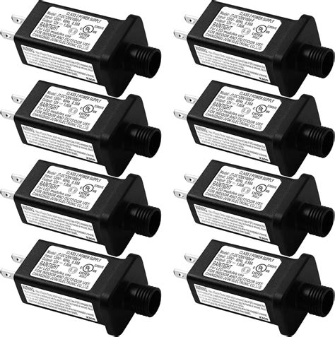 Replacement Yard Inflatable Adapter Power Supply Adaptor 12v 1 0a 8pcs