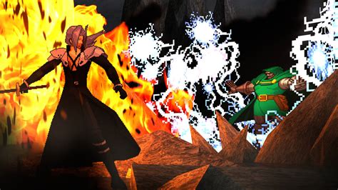 Blender Sprite Image Sephiroth Vs Doctor Doom By Megamario2001 On Deviantart