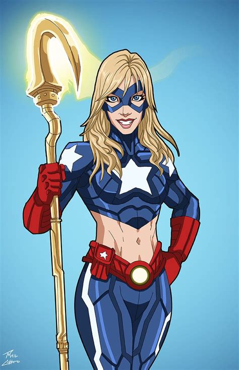 Stargirl Earth 27 Commission By Phil Cho Marvel Comics Arte Dc