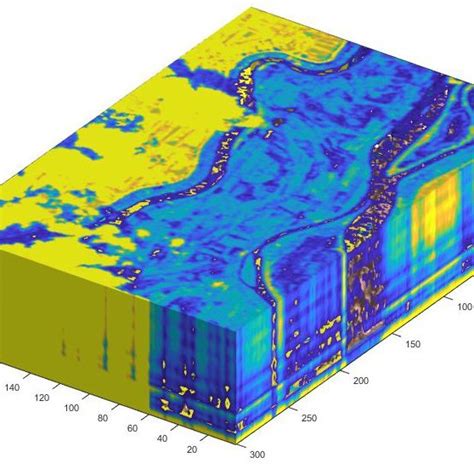 Three Dimensional Representation Of The Data Set The Same Area Of Br