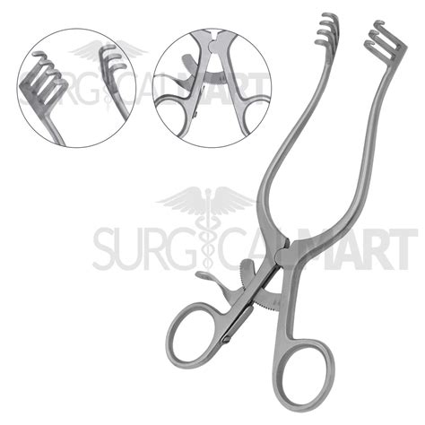 Weitlaner Retractor 6 5 3x4 Prongs Blunt Surgical Mart