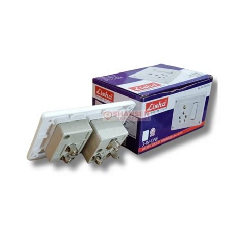 Lisha 3 In One Switch And Socket Fuses And Contactors