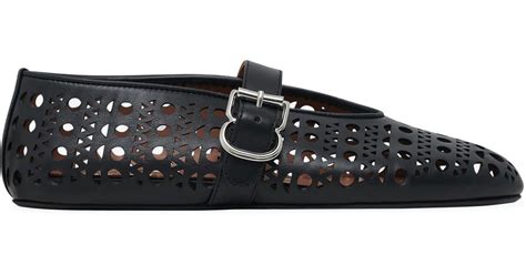 Alaïa Ballerine In Black Lyst