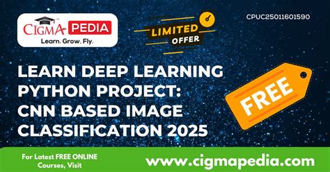 Learn Deep Learning Python Project Cnn Based Image Classification 2025 Free Udemy Course