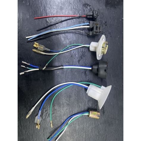 Motorcycle Headlight Socket And Taillight Socket Shopee Philippines