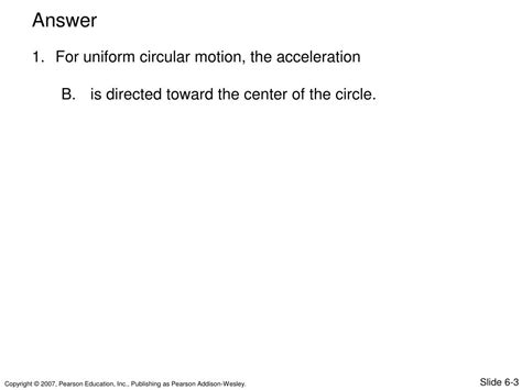 Ppt The Kinematics Of Uniform Circular Motion The Dynamics Of Uniform Circular Motion