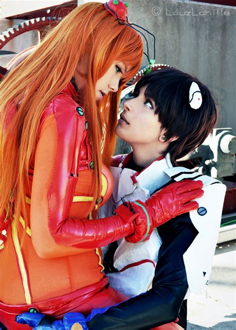 Asuka X Shinji By Lauzlanille On Deviantart