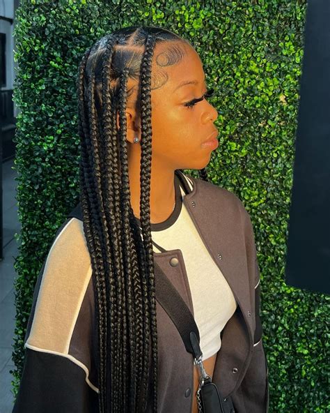 Braided Hairstyles For Teens Cute Box Braids Hairstyles Box Braids