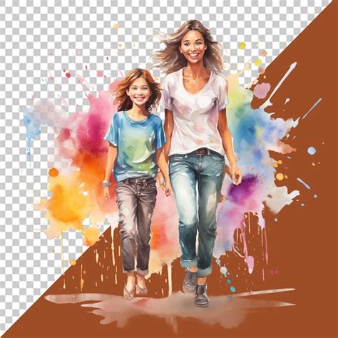 Madre E Hijo En Preciosos Retratos Archivo Psd Premium