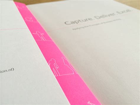 Capture Deliver Excel Book Design On Behance
