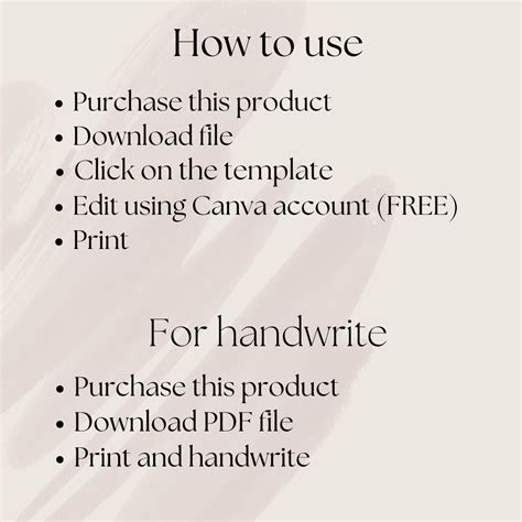 Hospital Bag Checklist Printable For Labor And Delivery Bag Etsy