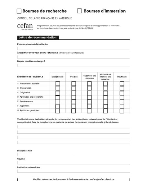 Lettre De Recommandation Dyn 3 Pdf
