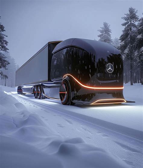 مرسدس بنز و نسل بعدی 18 چرخ هاعکس