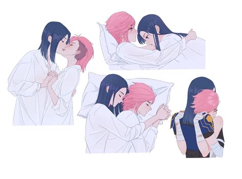 Caitlyn Vi Arcane Vi And Arcane Caitlyn League Of Legends And More Drawn By Wuzeirou