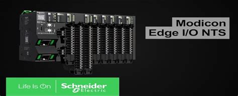 Schneider Electric présente Modicon Edge I O Nts Nouvelle ère de