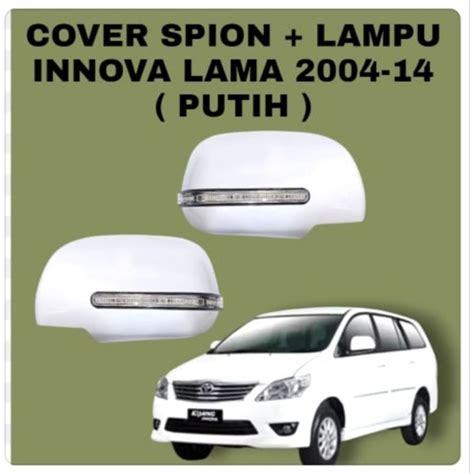 Jual Cover Spionlampu Innova 2004 2015 Putih Shopee Indonesia