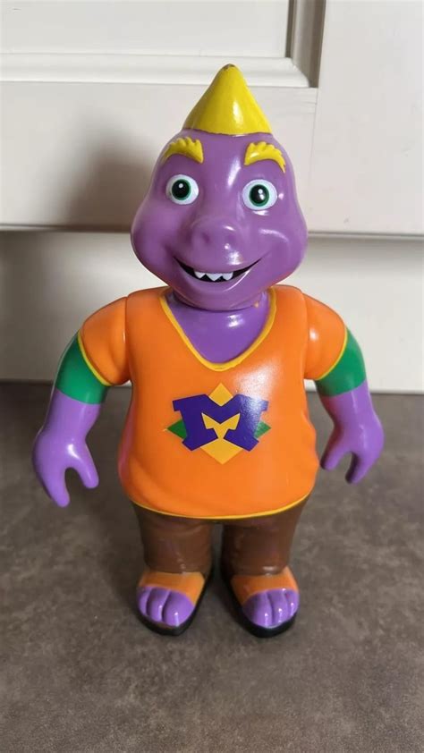 Chuck E Cheese Mr Munch Purple 6 Posable Action Figure Toy Etsy