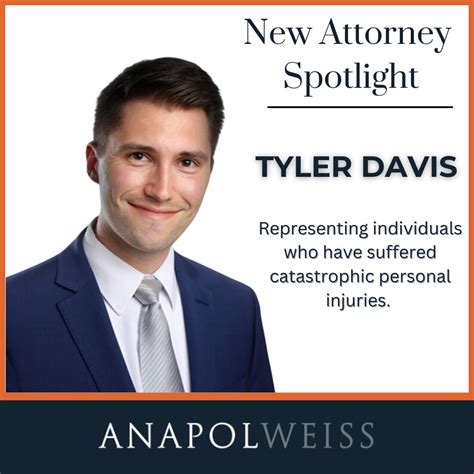 Anapol Weiss On Linkedin Were Excited To Welcome Tyler Davis As An