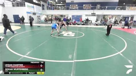 135 Lbs Cons Semi Aydan Chartier Caliber Wrestling Academy Vs Roman
