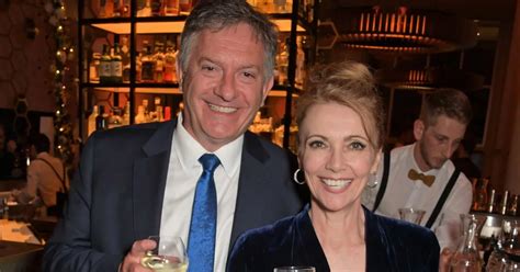 Bbc News Presenter Simon Mccoy Dating Dynasty Sex Symbol Emma Samms Mirror Online