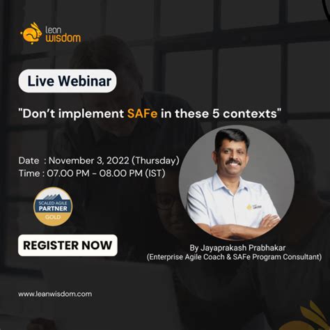 Agile Scrum Webinar Leanwisdom