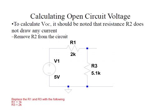 Solved Calculating Open Circuit Voltage To Calculate Voc Chegg