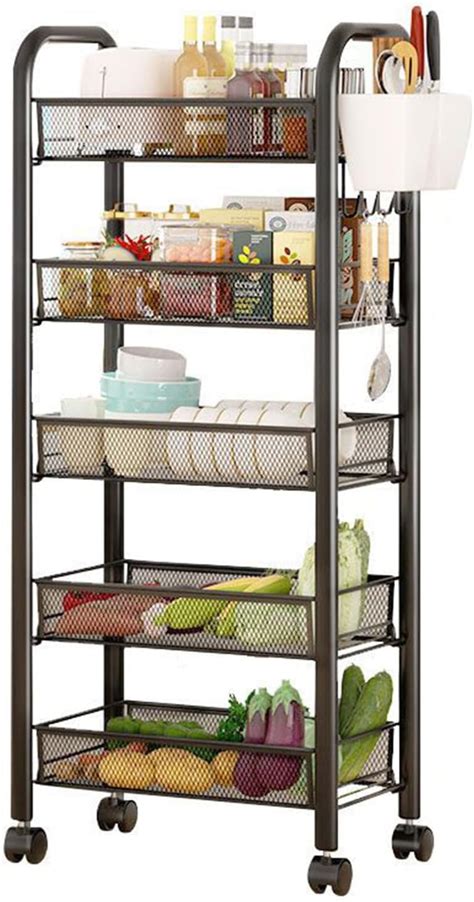 Toluon Fruit Vegetable Basket For Kitchen 5 Tier Stackable