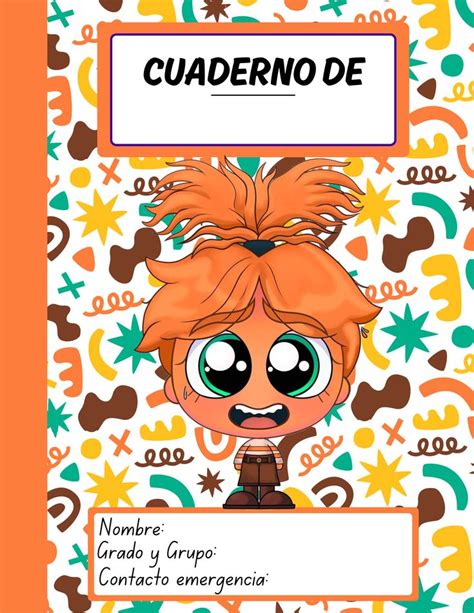 Portada Para Cuaderno Portadas De Cuadernos Para Editar Portadas De