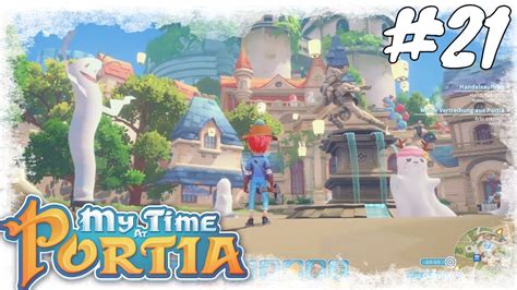 Lets Play My Time At Portia 21 Der Tag Der Erinnerung Gameplay Pcdeutsch German Youtube