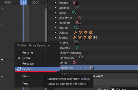 Eevee Render Engine Reload Links From A Blend Automatically