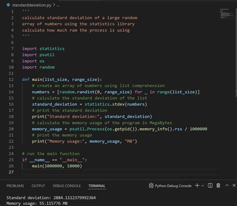 Github 0xwtcstandard Deviation Memory Usage Calculate The Standard