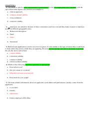 Tutorial Chapter Docx Chapter The Extent To Which A Sales