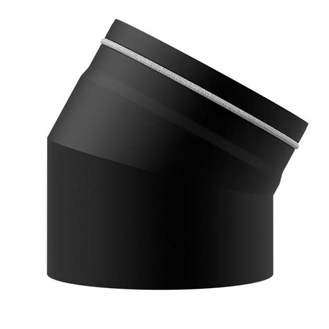 Raik Ofenrohr Raik Bogen Lifestyle Duo 120 30° Schwarz Bogen