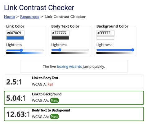 Color Contrast Accessibility Tools With Examples Pope Tech Blog