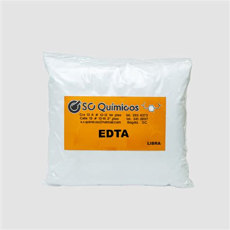 Edta Sc Químicos