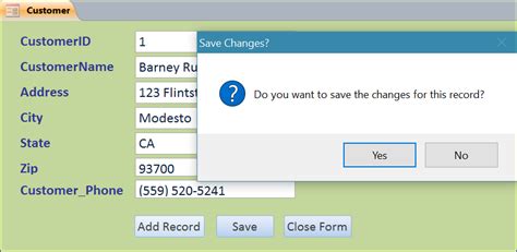 Create Save Button And A Notification To Save A Change IAccessWorld Com