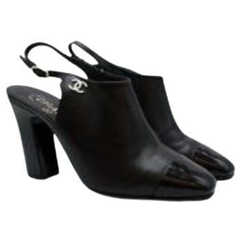 Black Slingback Booties For Sale At 1stdibs