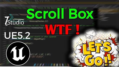 Wtf Scroll Box Use Unreal Engine 52 Widget Scroll Box Use With Blueprint Code Ue5