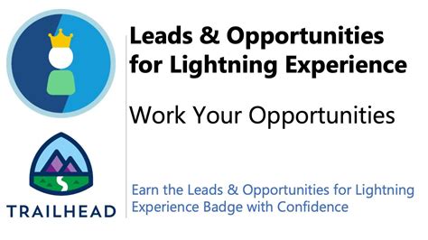 Work Your Opportunities Trailhead Answered And Explained Youtube