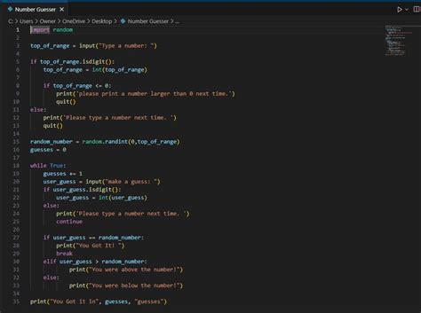 Deonta Earley On Linkedin Number Guessing Game Programmed Python Is