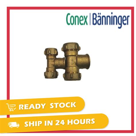 Conex Copper Female Tee Made In Uk Ts Bathroom Mall Your One Stop Bathroom Solutions Need