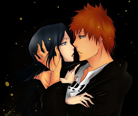 Ichigo And Rukia Kiss Manga Ichigo Kurosaki Love Interest Wiki