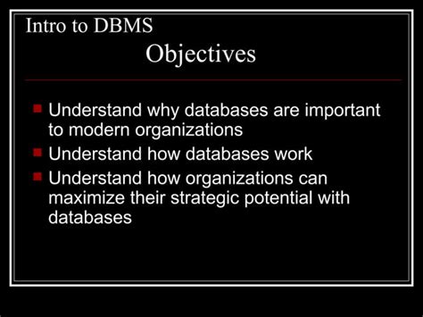 Data Base Management System Ppt