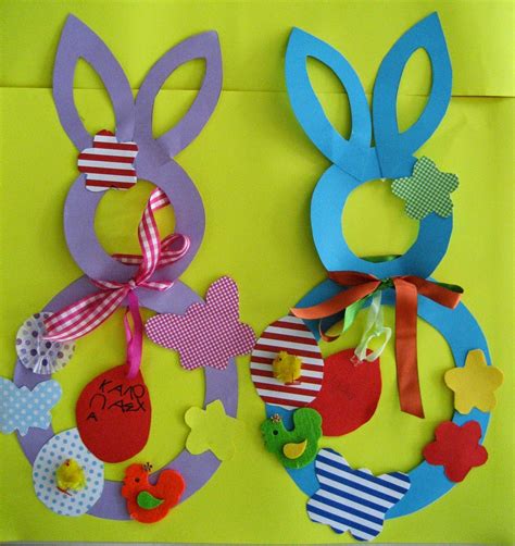 ΠΑΣΧΑΛΙΝΕΣ ΚΑΤΑΣΚΕΥΕΣ Osternest Basteln Osterbasteleien Für Kinder Basteln Frühling