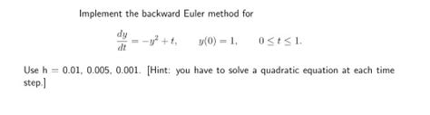 Solved I Want Someone Solve This Question By Using Octave