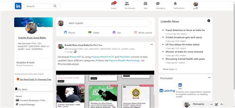 kranthi kiran goud battu on linkedin homepagedesign linkdin