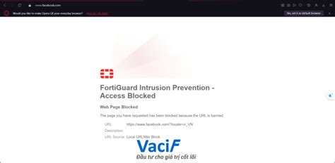 HƯỚng DẪn CẤu HÌnh Fortinet Web Filtering ĐỂ ChẶn Truy CẬp Web